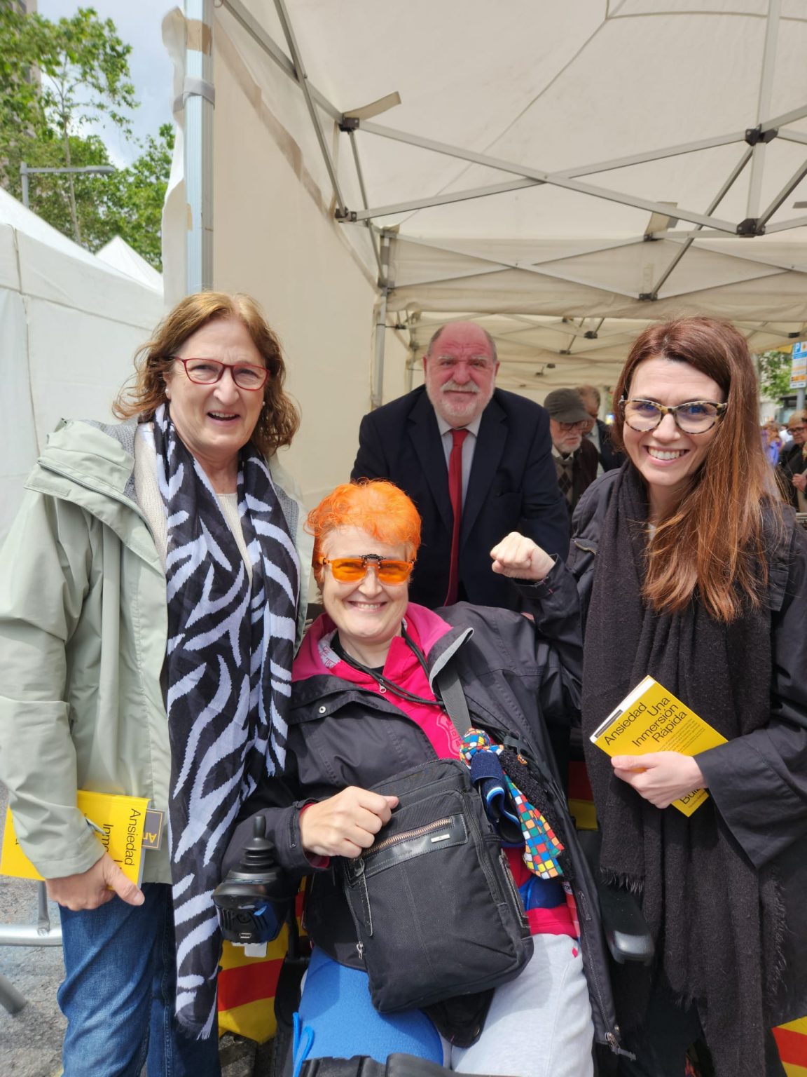 ANSEDH celebra Sant Jordi con el Dr. Antoni Bulbena – ANSEDH